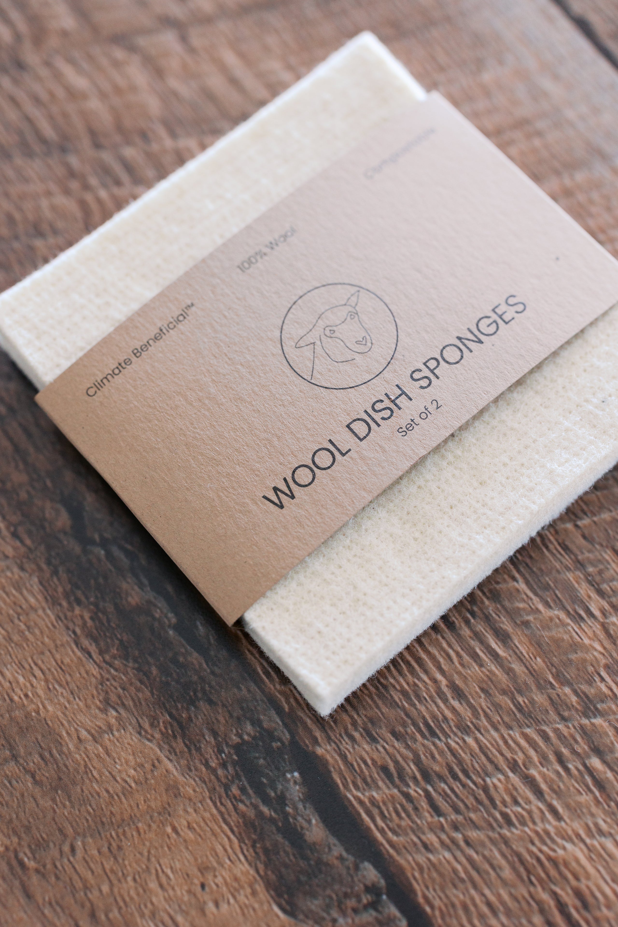 100% Wool Dish Sponges ~ New & Improved! | Full Circle Wool