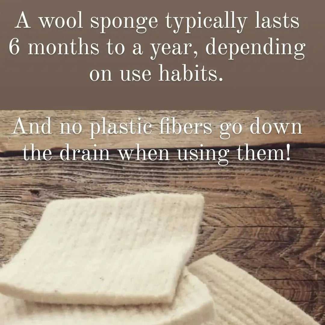 Natural Wool Sponges | Full Circle Wool